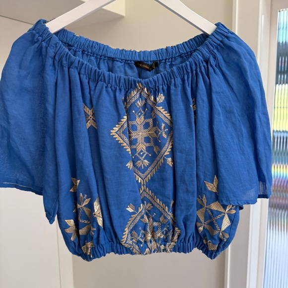 Greek Archaic Kori | Tops | Greek Archaic Kori Lefkada Crop Top | Poshmark